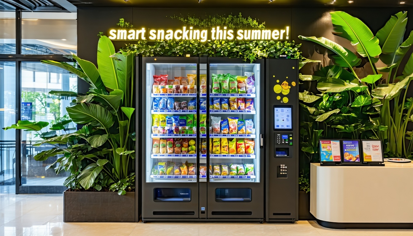 The Healthy Vending Machine: Smart Snacking Over the Summer
